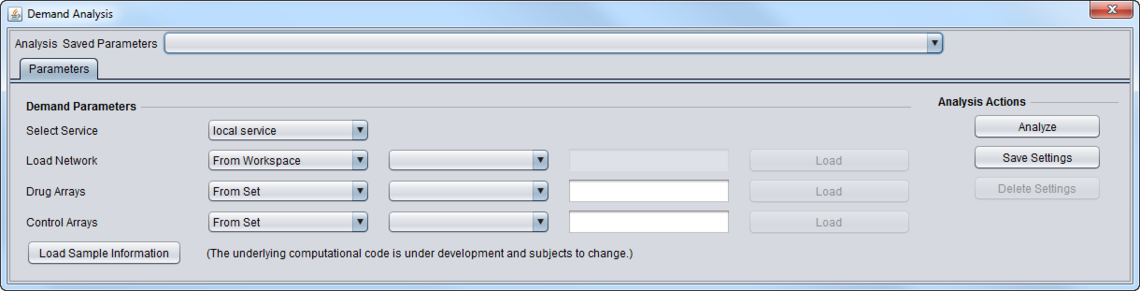 DeMAND - geWorkbench